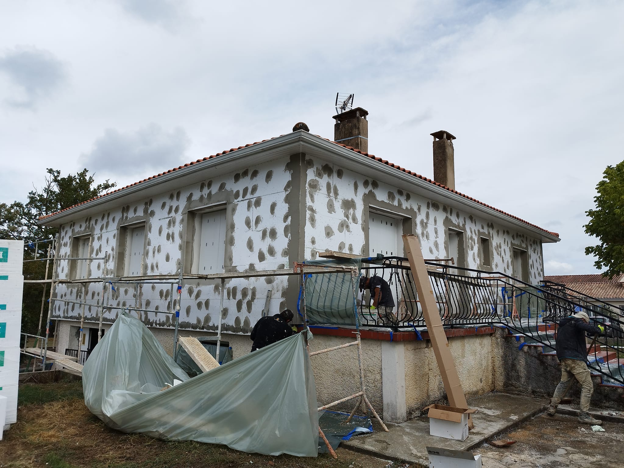 Isolation thermique par l'extérieur - FACADE LV